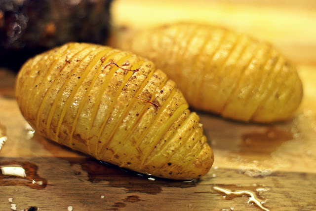 Buttered Up: Hasselback potatoes and the cloudberry girl